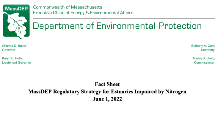 Mass. DEP Takes a Baby Step – Save Our Shoestring